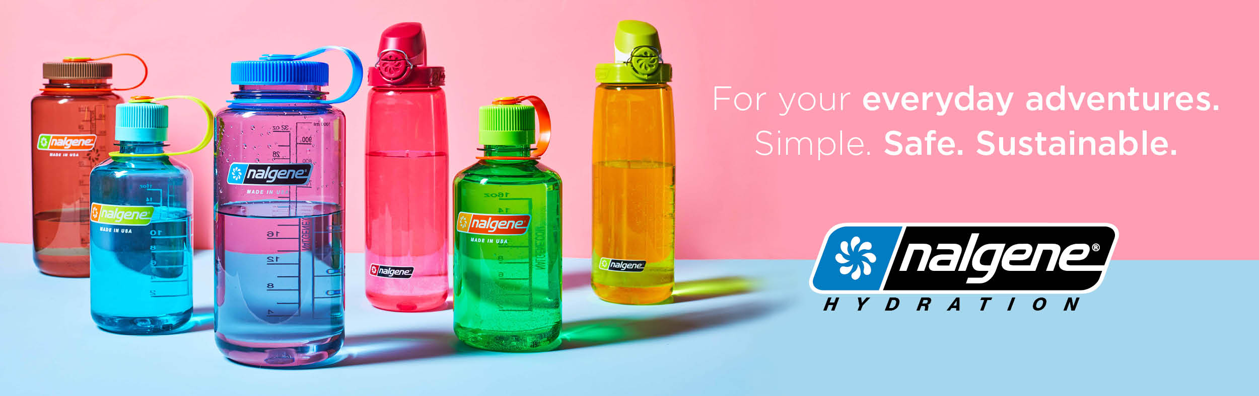 Nalgene 1 Litre Wide Mouth – Seaside Skates