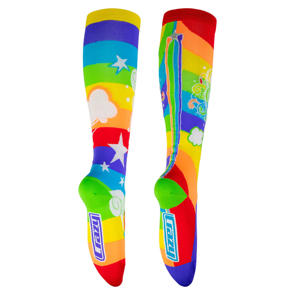Rainbow Dream Socks from Crazy Skates – Seaside Skates