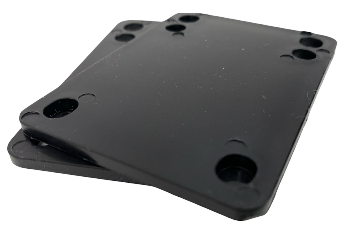 Trinity Skateboard Risers 3mm Soft Set of 2 – Seaside Skates